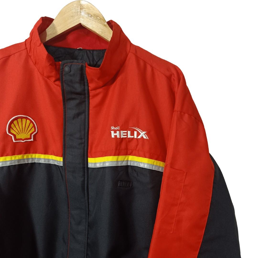 Shell x Ferrari Racing Jacket (Red & Black) - 27 L 26 W, Men's Fashion ...