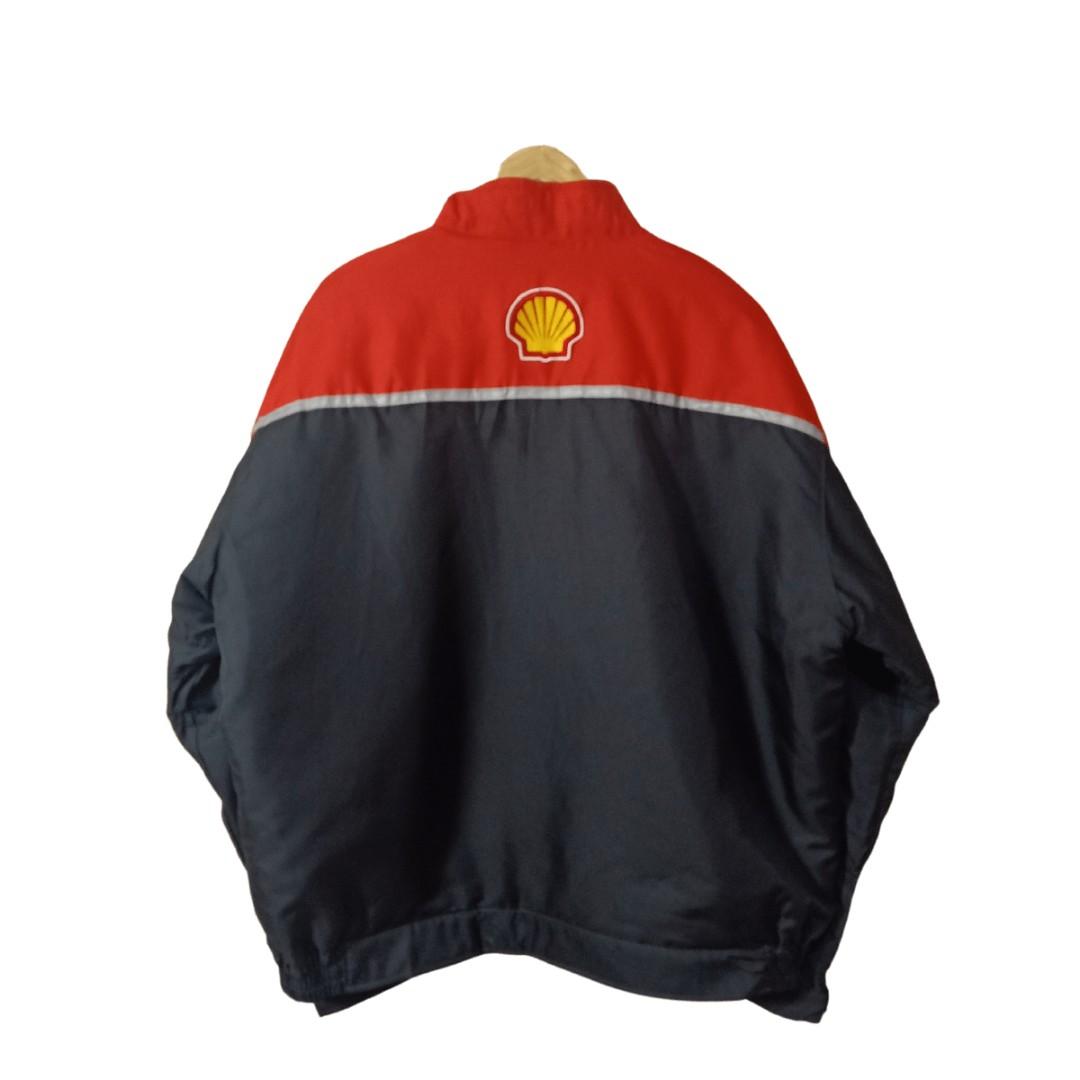 Shell x Ferrari Racing Jacket (Red & Black) - 27 L 26 W, Men's Fashion ...