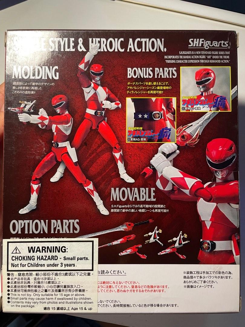 SHF Mighty Morphin Power Rangers Red Ranger ️, Hobbies & Toys, Toys ...