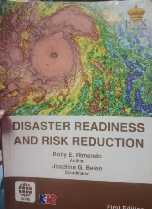 SHS K12 disaster Readiness and Risk Reduction (Rex bookstore), Hobbies ...