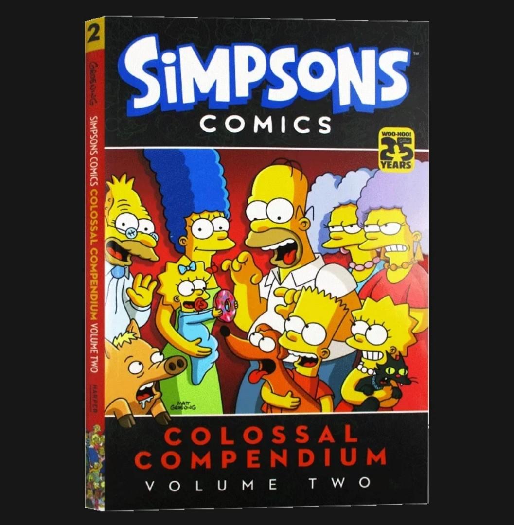 Simpsons Comic Colossal Compendium Vol 2, Hobbies & Toys, Books ...