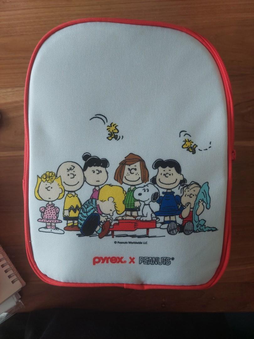Snoopy x Pyrex lunch bag, Babies & Kids, Going Out, Other Babies Going ...