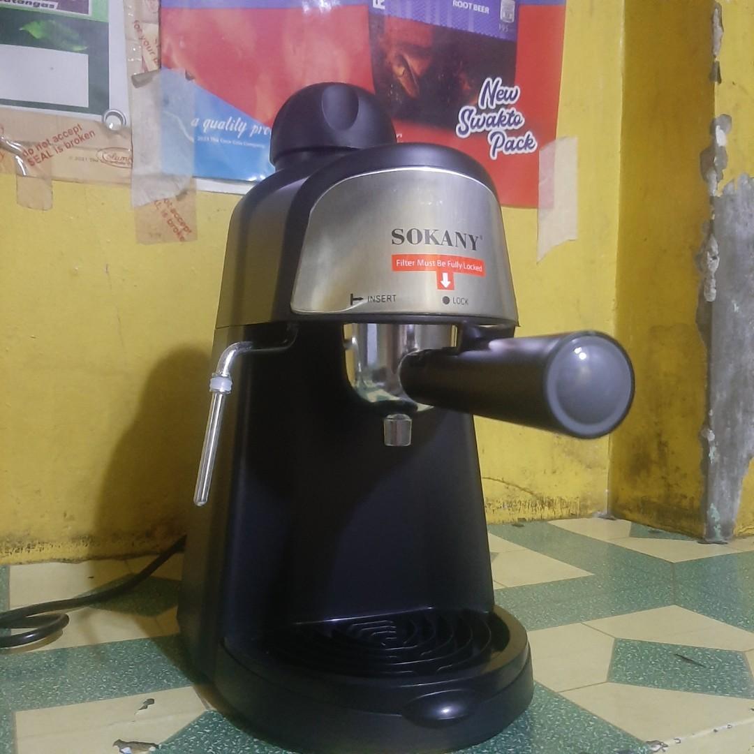 Sokany Espresso Machine with Steaming Wand, TV & Home Appliances ...