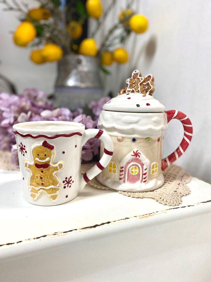 Sold separately- gingerbread man cup, Furniture & Home Living, Home ...