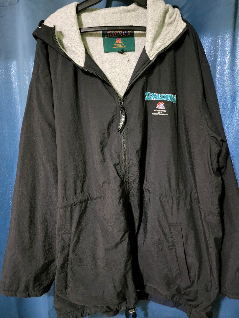 Spalding Jacket, Men's Fashion, Coats, Jackets and Outerwear on Carousell
