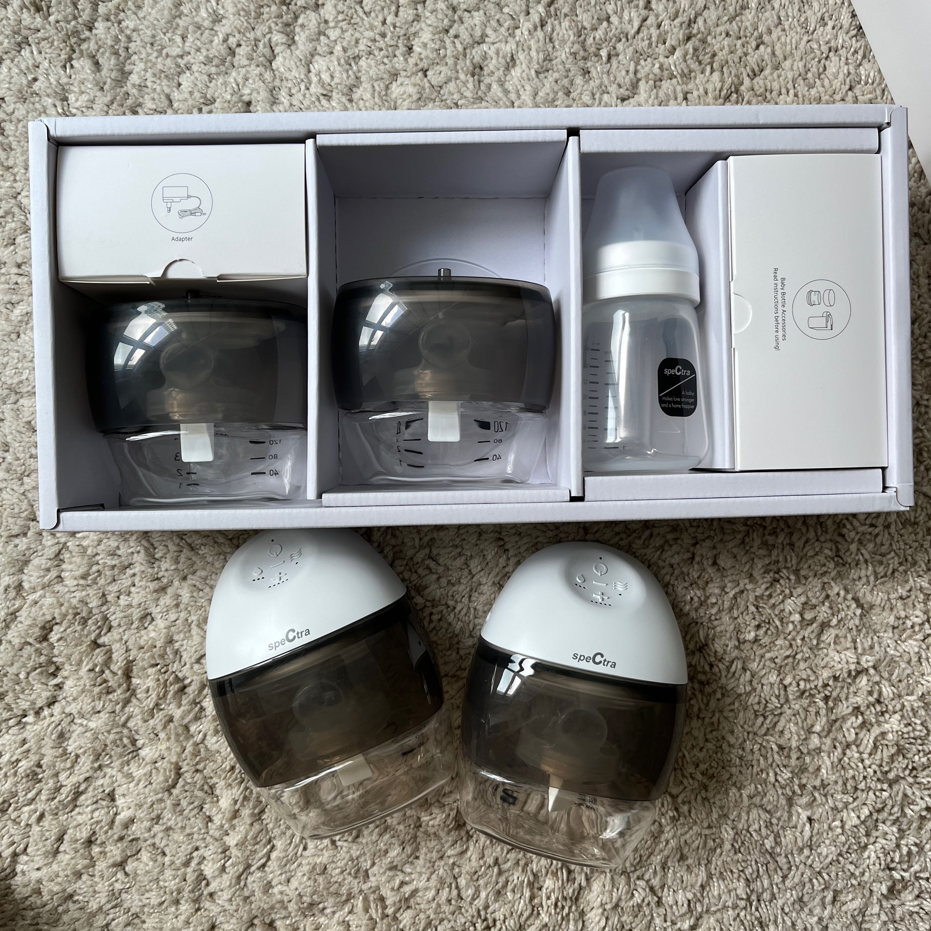 Spectra wearable dual pump, Babies & Kids, Nursing & Feeding ...