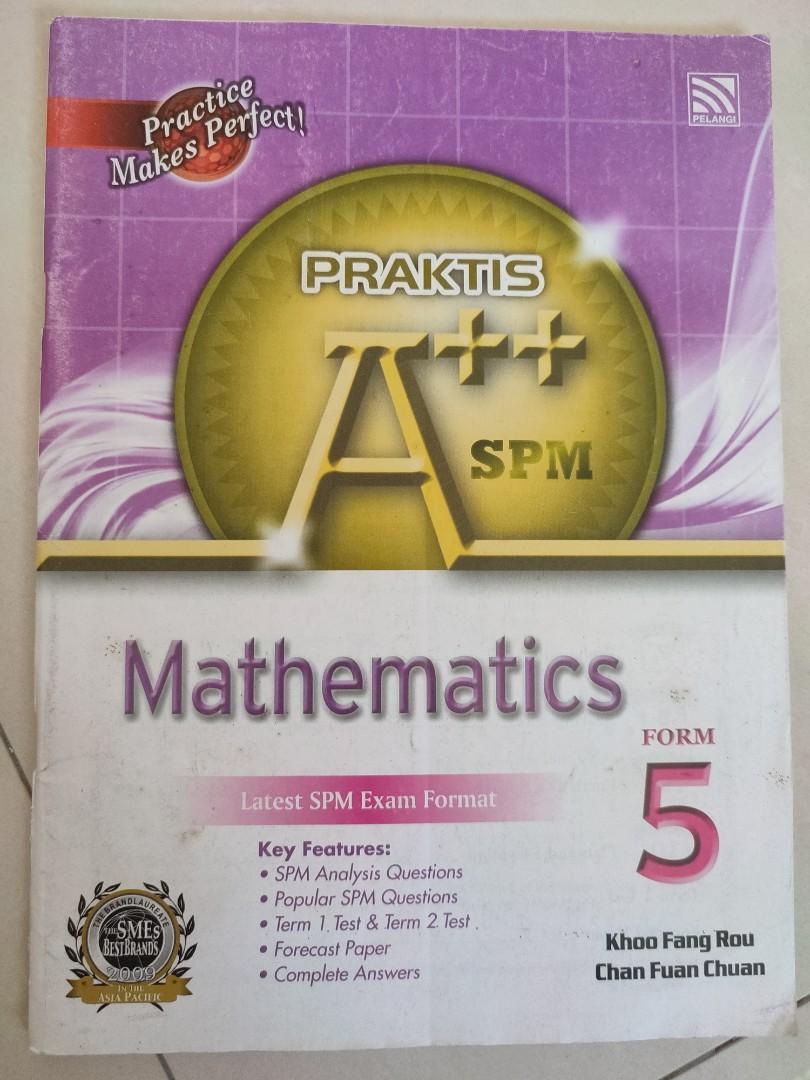 SPM MATHEMATICS FORM 5, Hobbies & Toys, Books & Magazines, Textbooks on ...