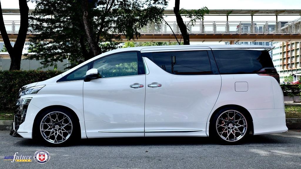 SPORT RIM 19 INCH HRE FF10 TOYOTA ALPHARD VELLFIRE ESTIMA VOXY CAMRY ...