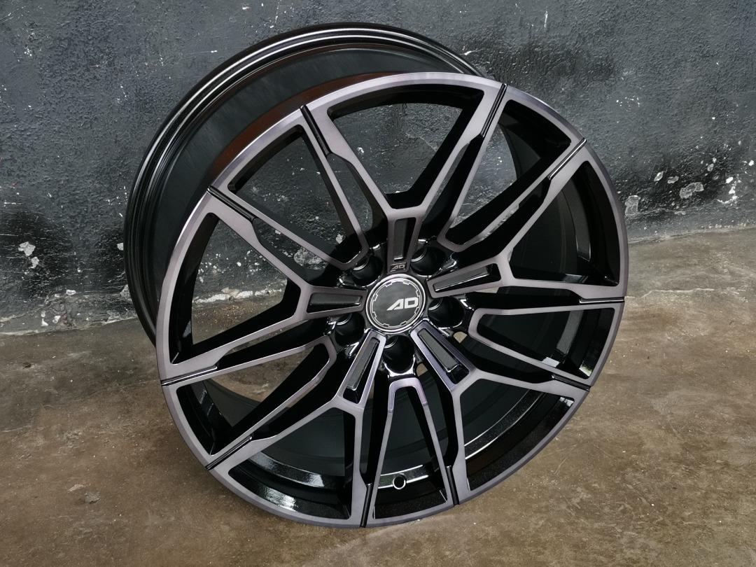 SPORT RIM 19 INCH ORI AD WHEEL AUDI TOYOTA HONDA MAZDA VELLFIRE ALPHARD ...