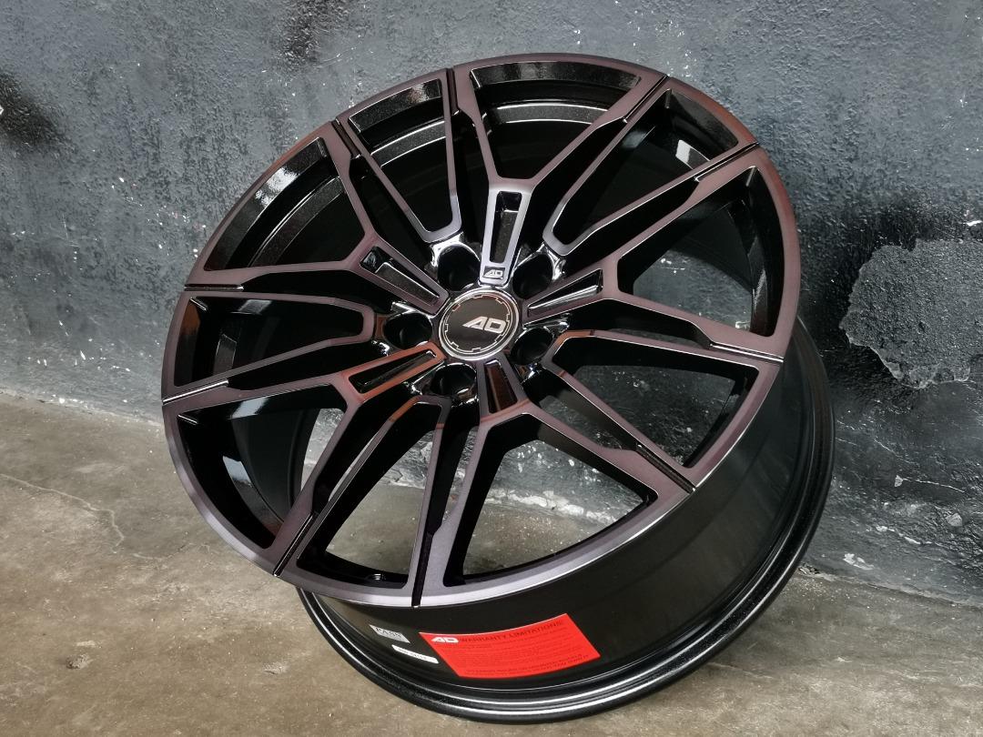 SPORT RIM 19 INCH ORI AD WHEEL AUDI TOYOTA HONDA MAZDA VELLFIRE ALPHARD ...
