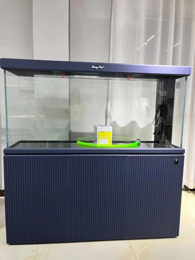 stainless steel fish tank with sump/aquarium with panoramic view system ...