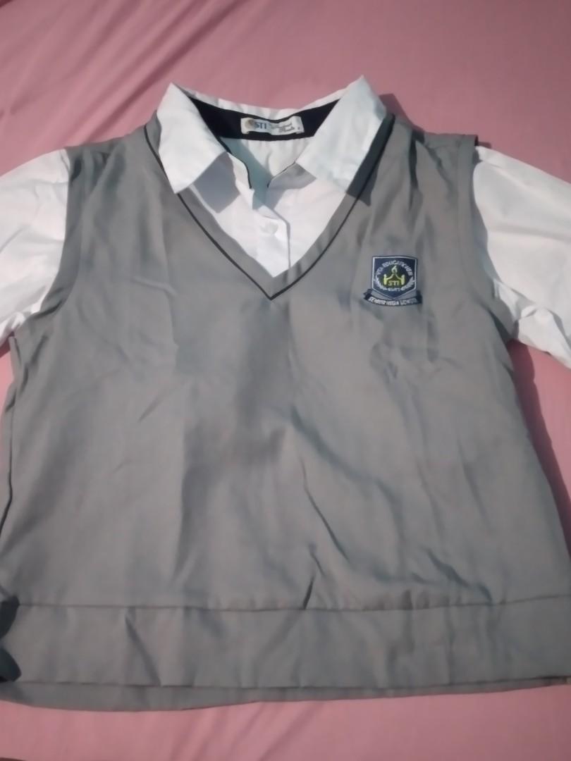 STI SET SHS UNIFORM, Women's Fashion, Dresses & Sets, Sets or ...