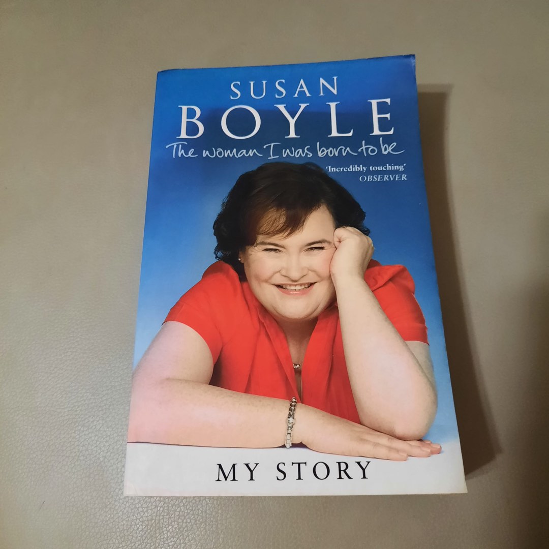 Susan Boyle The woman I was Born to be 英文故事書 傳記, 興趣及遊戲, 書本 & 文具, 小說 ...