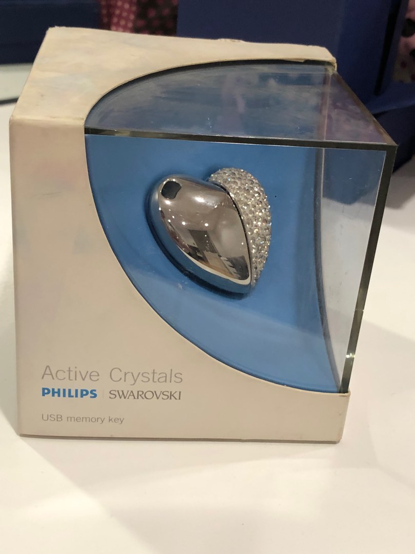 Swarovski Philips Heart USB Drive, Computers & Tech, Parts ...