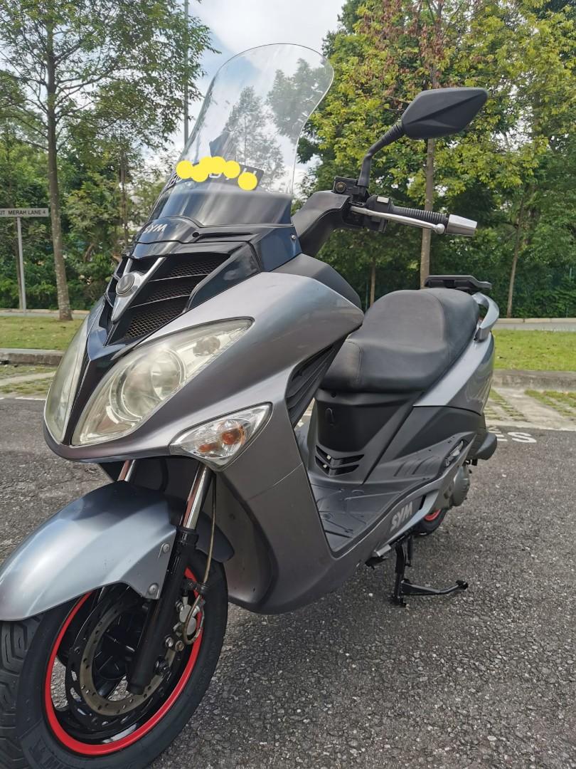 SYM joyride 200, Motorcycles, Motorcycles for Sale, Class 2B on Carousell