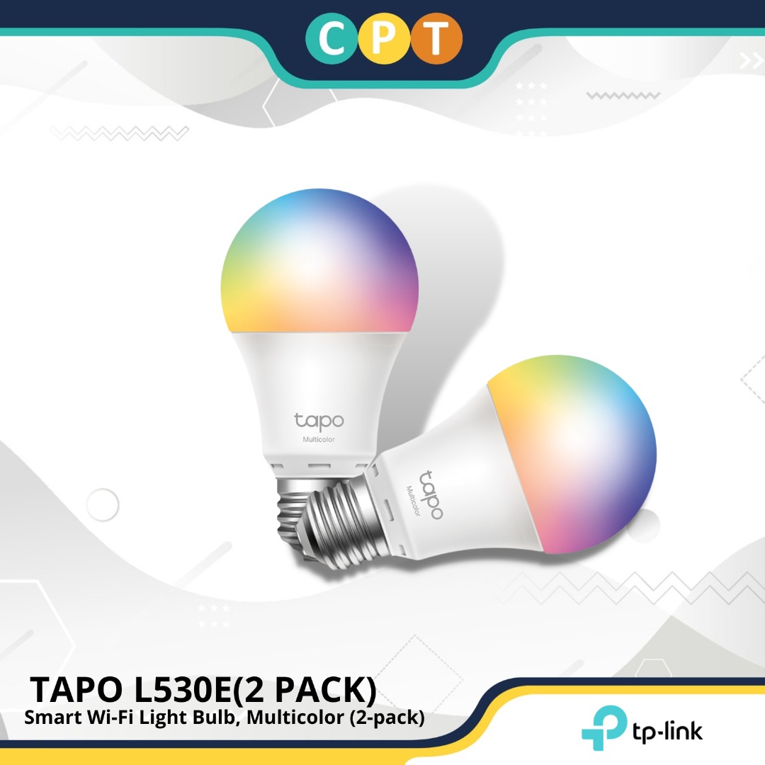 Tapo L530E New Smart Wi-Fi Light Bulb, Multicolor, Furniture & Home ...