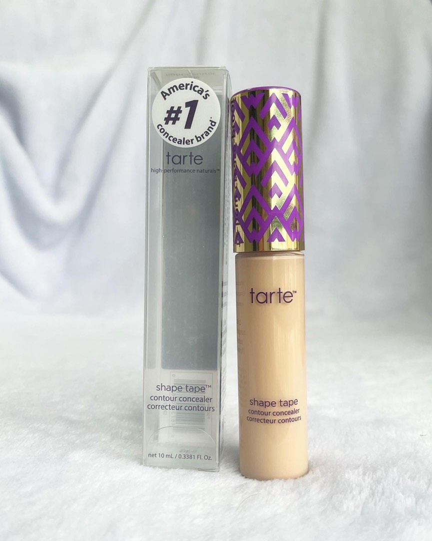 Tarte shape tape light neutral swatched, Beauty & Personal Care, Face ...