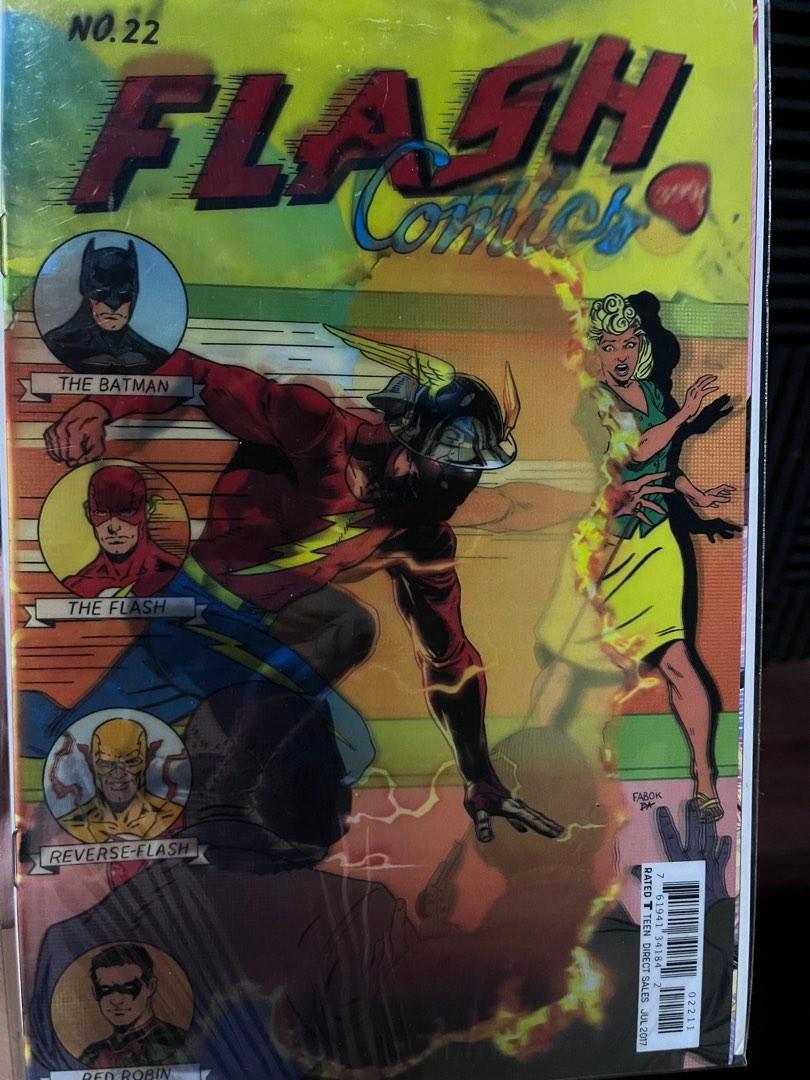 The Flash # 22 Lenticular cover, Hobbies & Toys, Books & Magazines ...