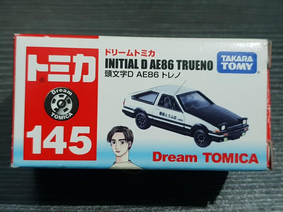 Tomy takara tomica initial d ae86 trueno toyota takumi fujiwara diecast ...