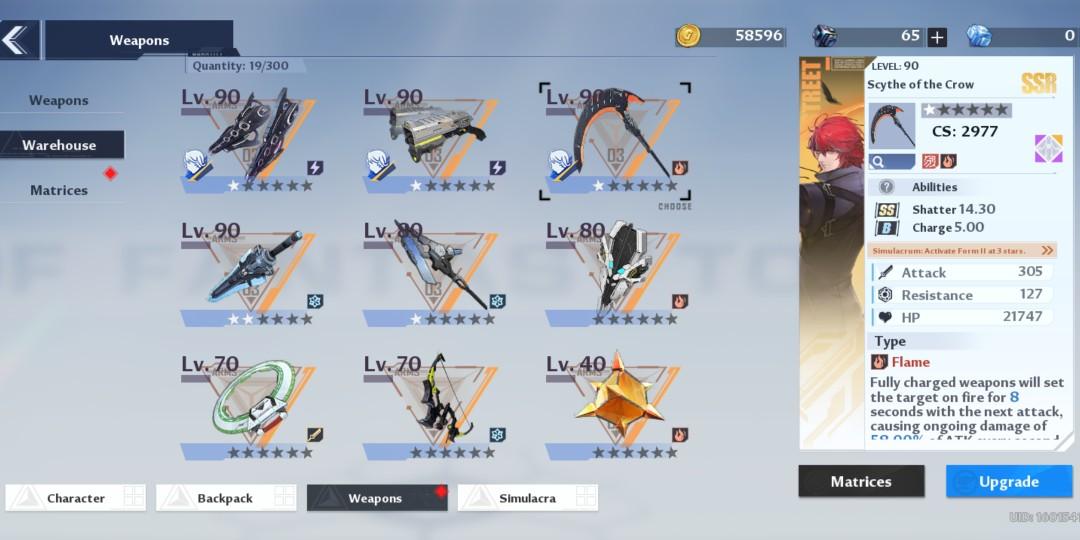 Tower of Fantasy All weapons unlock with high CS and A1 weapons, Video ...