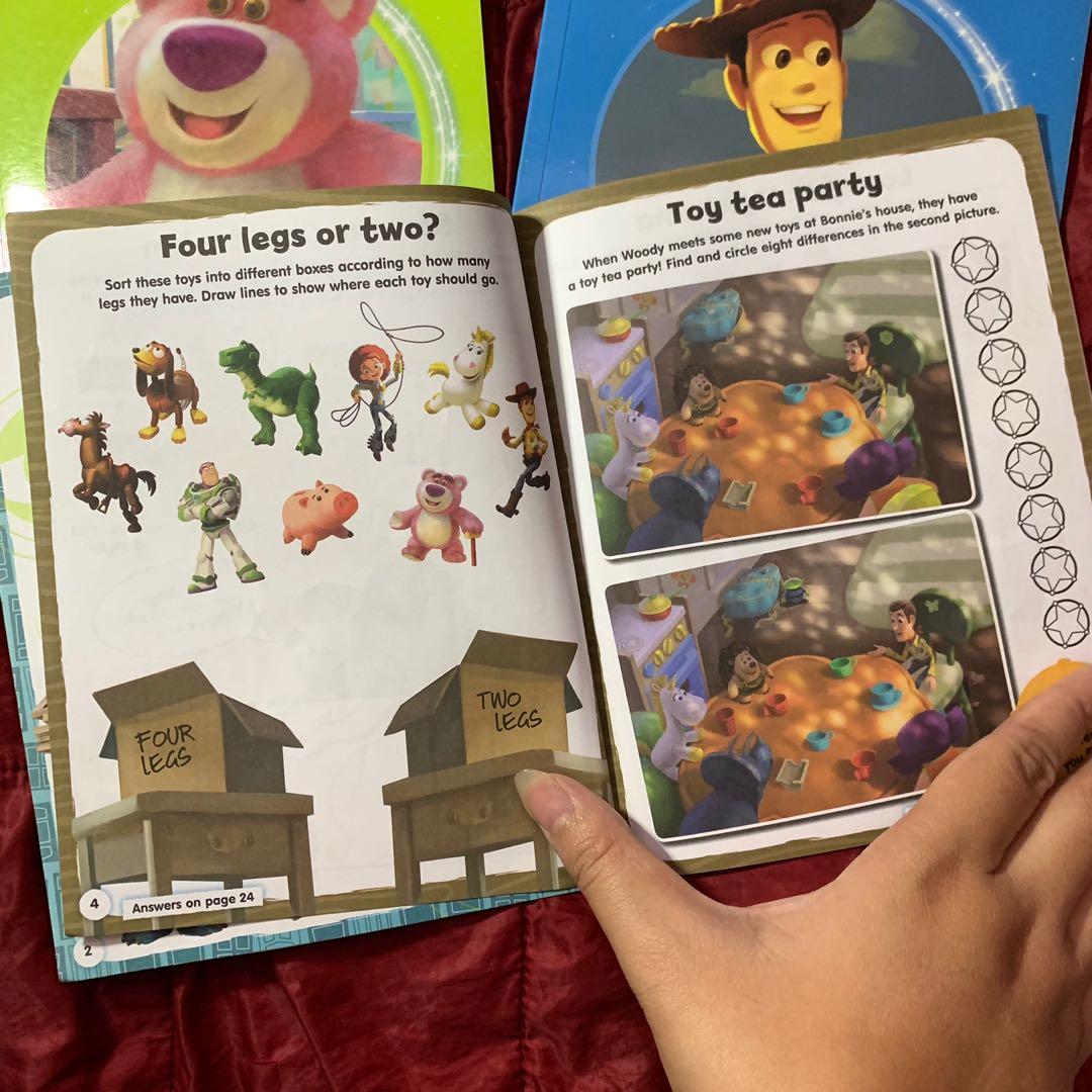Toy Story Activity and Story Book Set, Hobbies & Toys, Books ...
