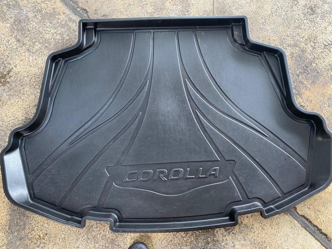 Toyota Corolla Altis Trunk Rubber Mat, Car Accessories, Accessories on ...