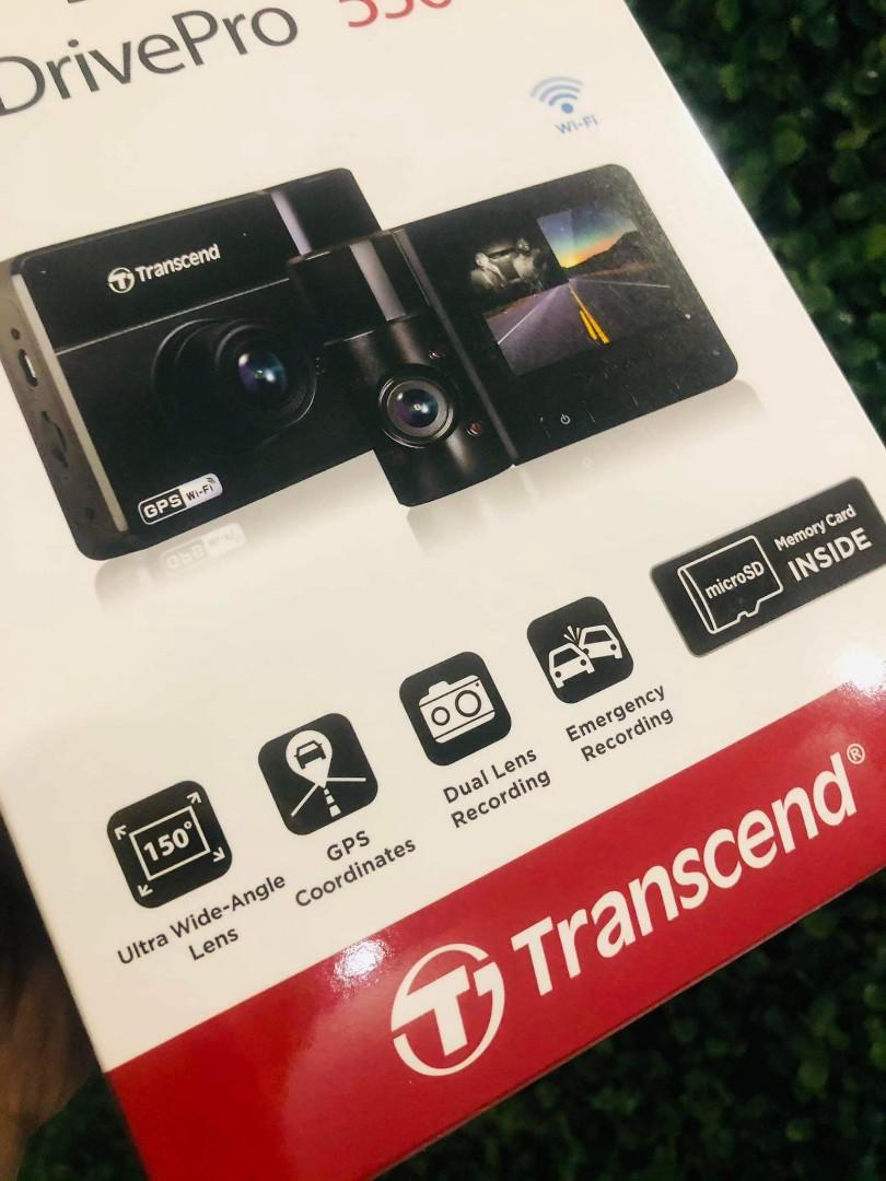 Transcend DrivePro 550 Dashcam 64GB TS-DP550B-64G, Furniture & Home ...