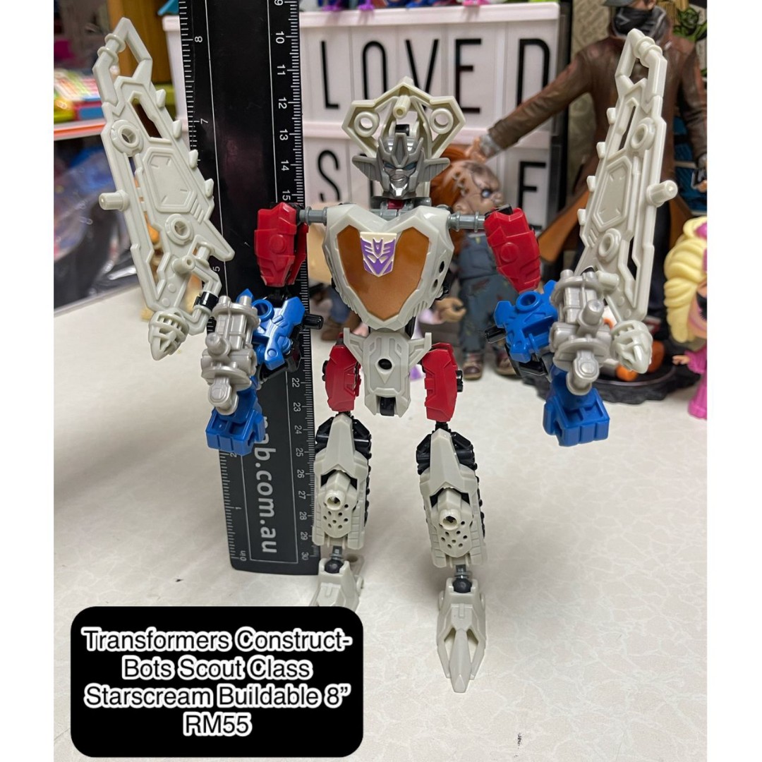 Transformers Construct bots Scout Class Star cream Buildable, Hobbies ...