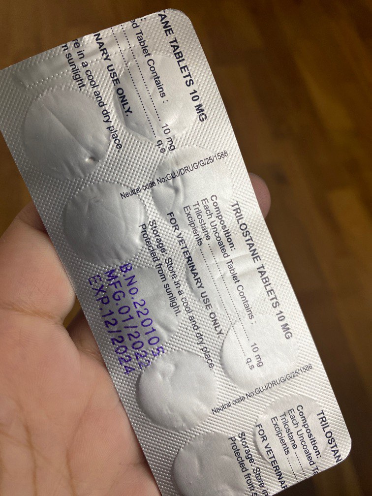 Trilostane tablets 10mg, Pet Supplies, Pet Food on Carousell