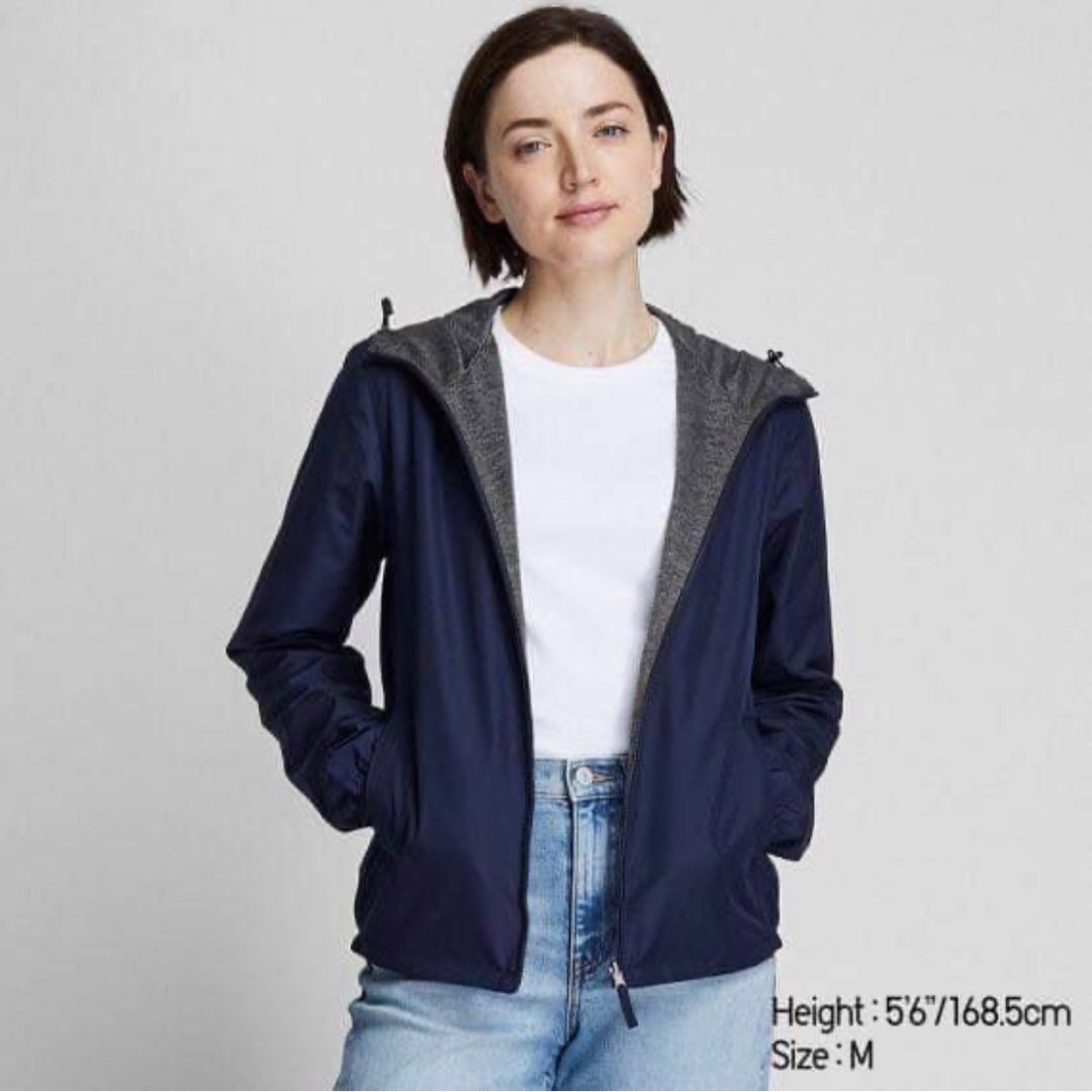 Uniqlo Women Reversible Parka, Women's Fashion, Coats, Jackets and ...