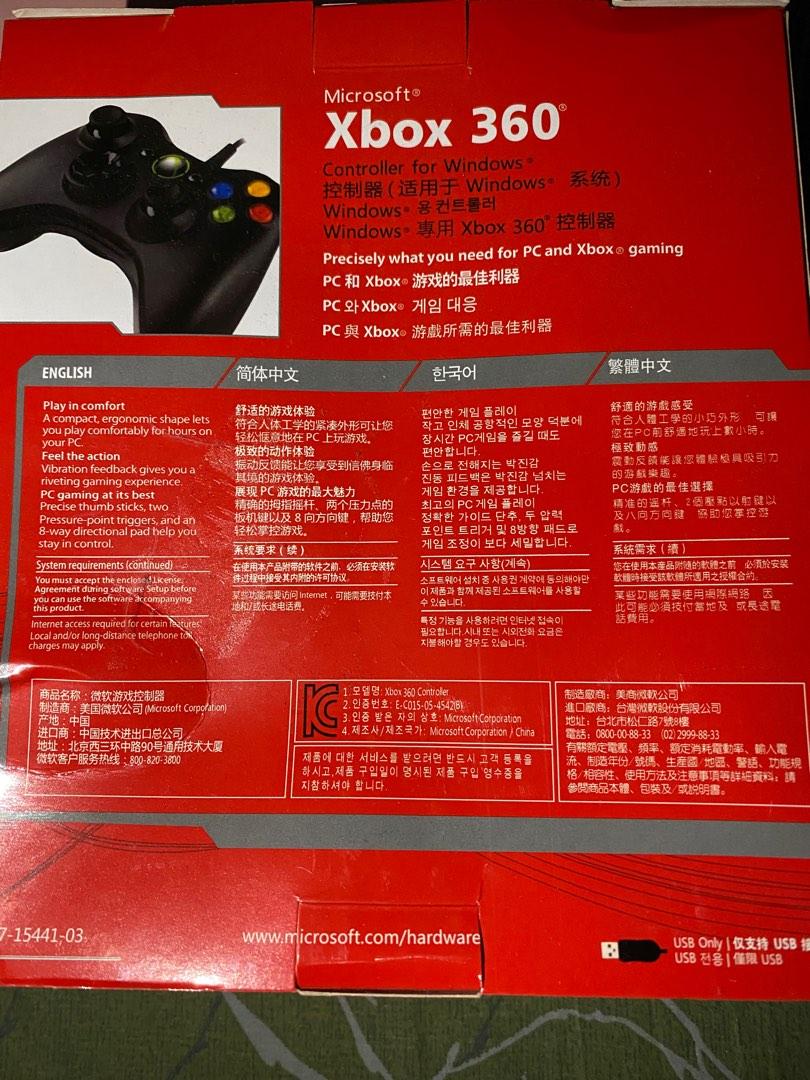 USB PC microsoft xbox 360 controller, Video Gaming, Gaming Accessories ...