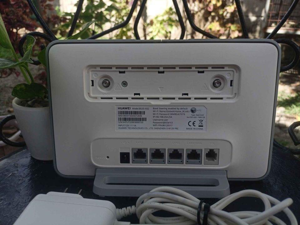 USED GLOBE PREPAID WIFI- Huawei B535 932 CAT7, Computers & Tech, Parts ...