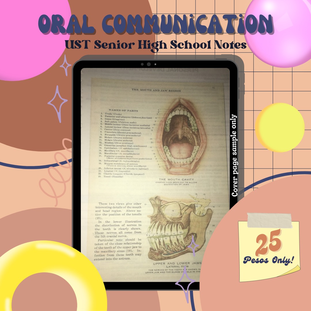 UST SHS NOTES [Oral Communication for Grade 11] - With Tips, Sample ...