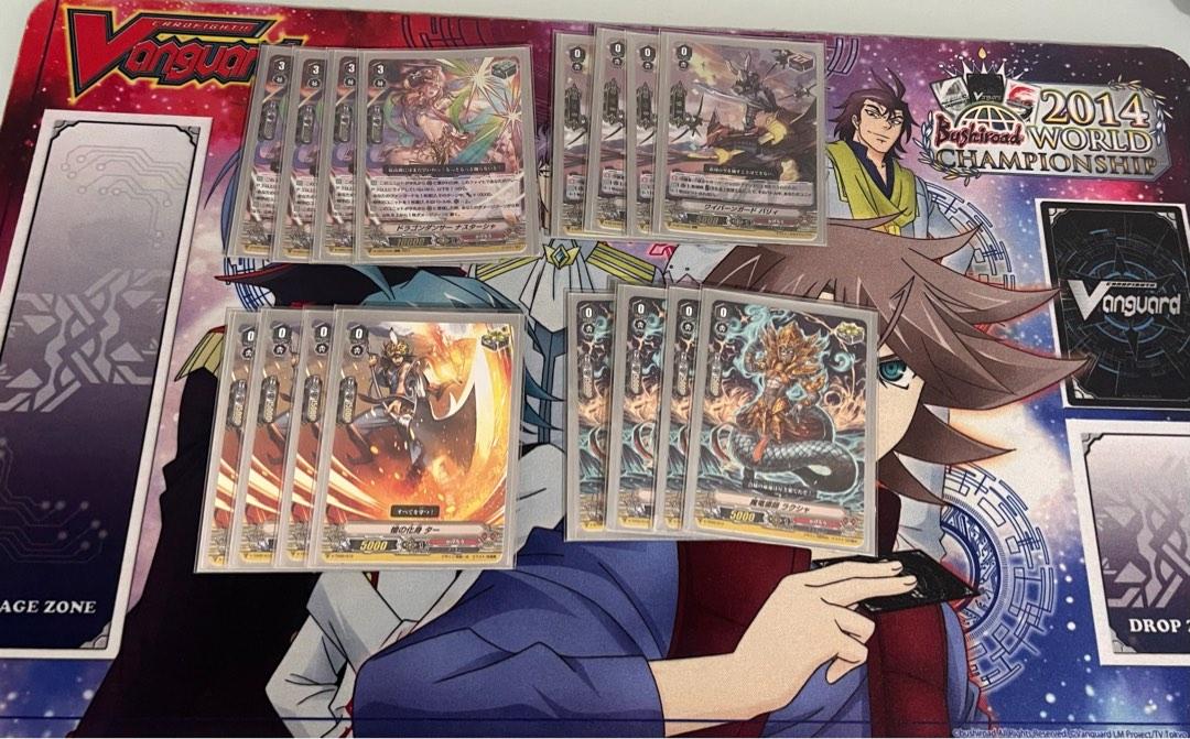 Vanguard V Dauntless reverse Deck with spares, Hobbies & Toys, Toys & Games on Carousell