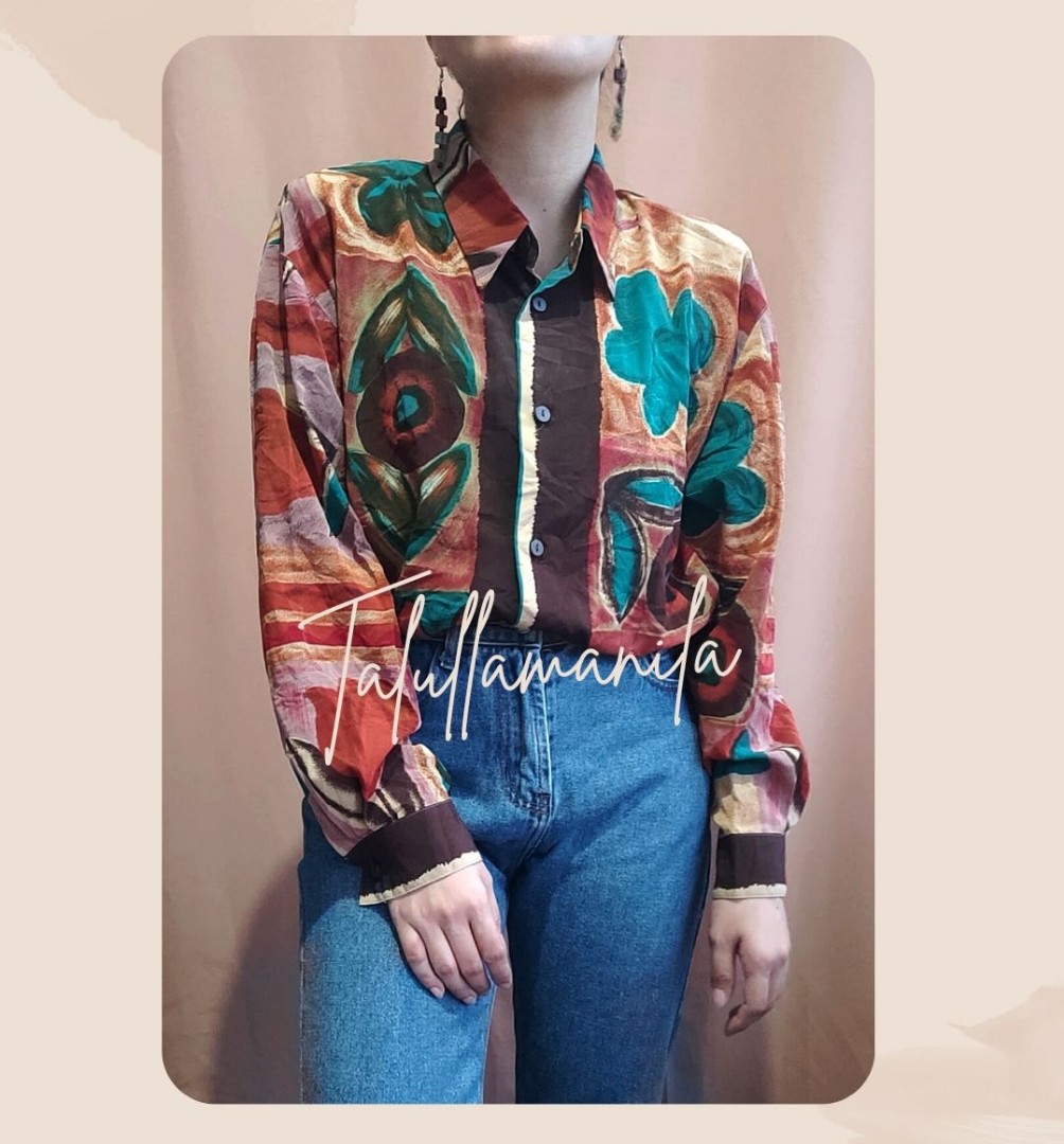Vintage Top 15, Women's Fashion, Tops, Longsleeves on Carousell