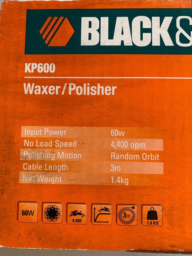 Waxer polisher KP600 Black Decker, Everything Else on Carousell
