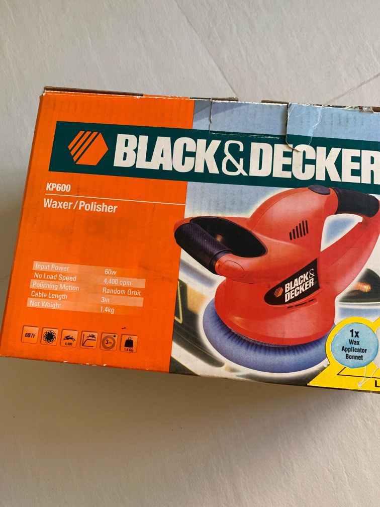 Waxer polisher KP600 Black Decker, Everything Else on Carousell