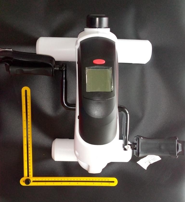 WELLNESS PLUS Mini Bike Trainer Portable Exercise Bike White ...