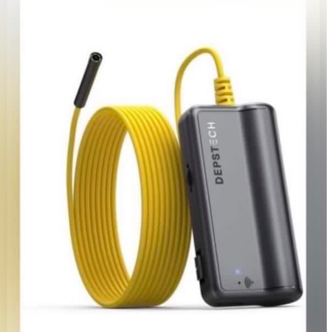 Wireless Endoscope,DEPSTECH Upgrade 5.0MP HD WiFi Borescope, 16 inch ...