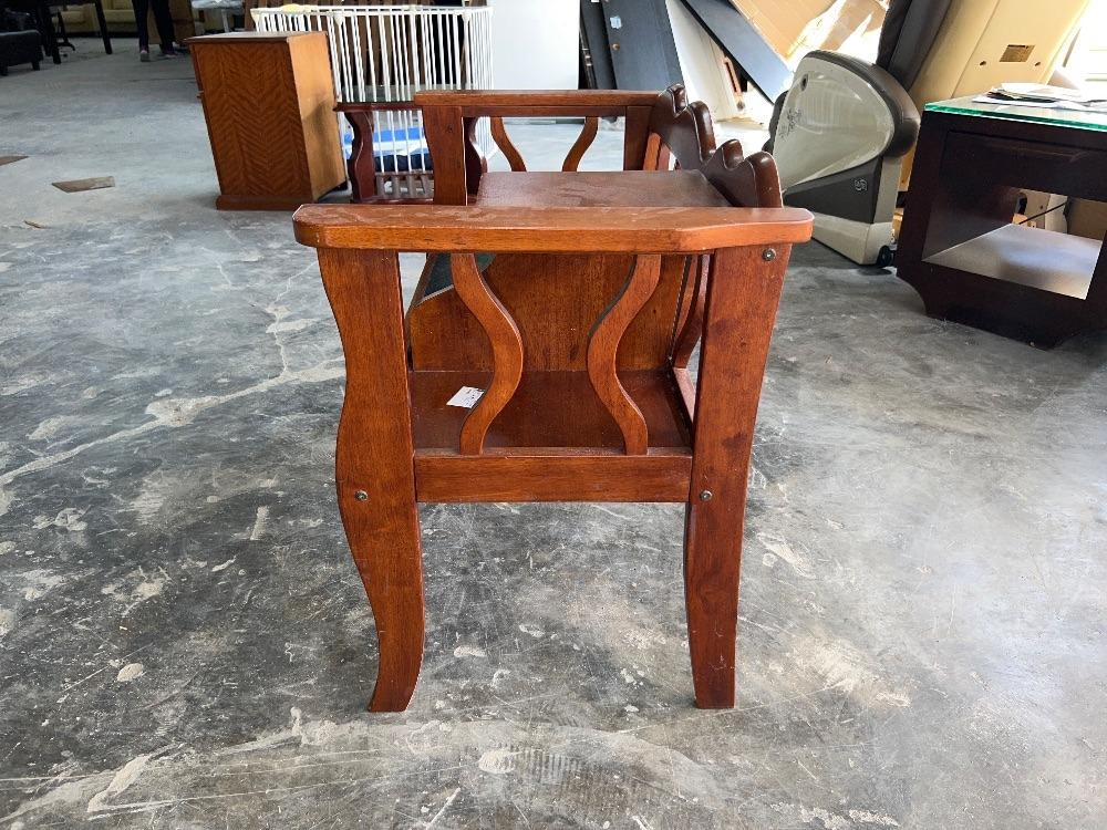 Wooden Antique Phone Table / Meja Telefon Antik Kayu, Furniture & Home ...