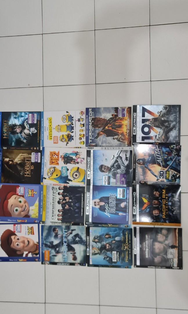 WTS 4K Ultra HD and Normal BLU RAY Slip Covers, Hobbies & Toys, Music & Media, CDs & DVDs on ...