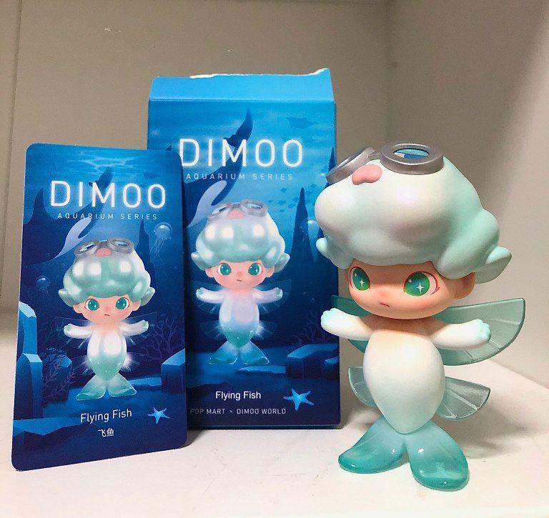 wts dimoo aquarium flying fish popmart figure, Hobbies & Toys ...