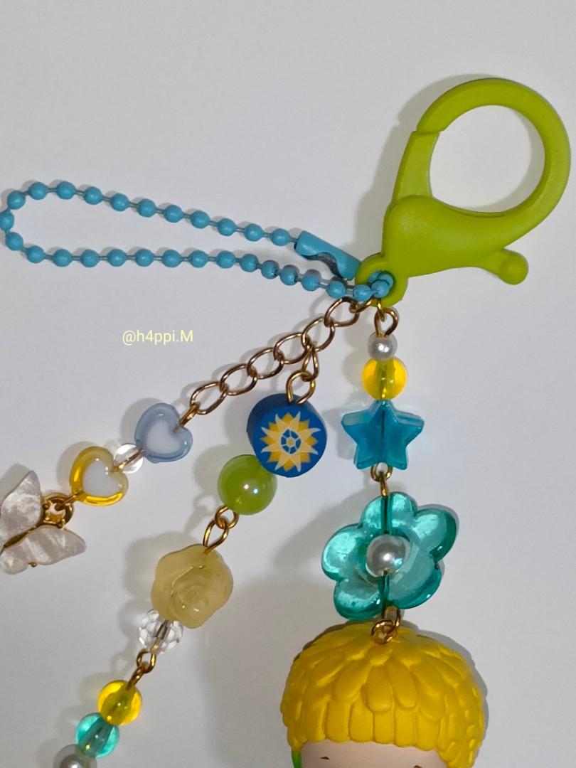 y2k cutecore beaded sonny angel keychain, Hobbies & Toys, Stationery ...