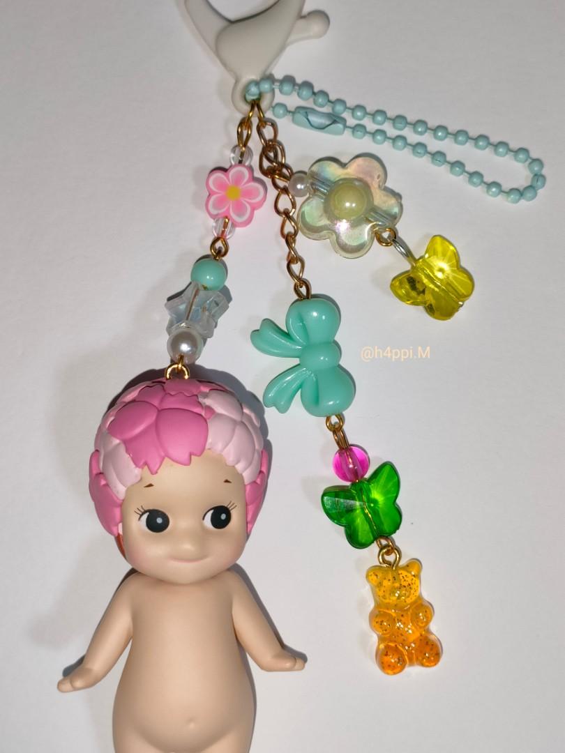 y2k cutecore beaded sonny angel keychain, Hobbies & Toys, Stationery ...