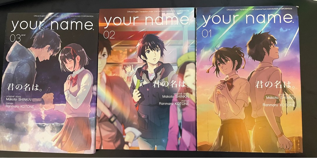Your Name, Hobbies & Toys, Books & Magazines, Comics & Manga on Carousell