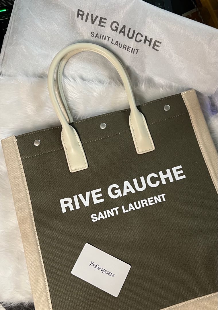 YSL RIVE GAUCHE Vertical Tote, Luxury, Bags & Wallets on Carousell