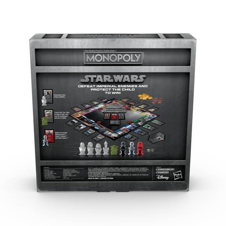 100% Original Monopoly Star Wars The Mandalorian Edition Board Game ...