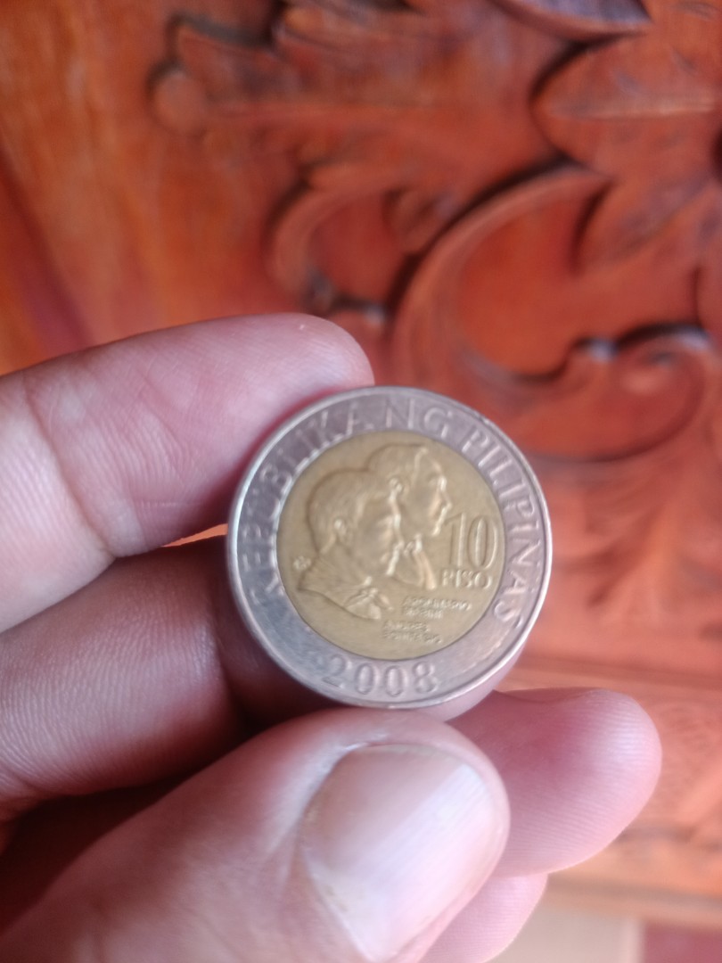 10piso bsp coin 2008., Hobbies & Toys, Memorabilia & Collectibles ...