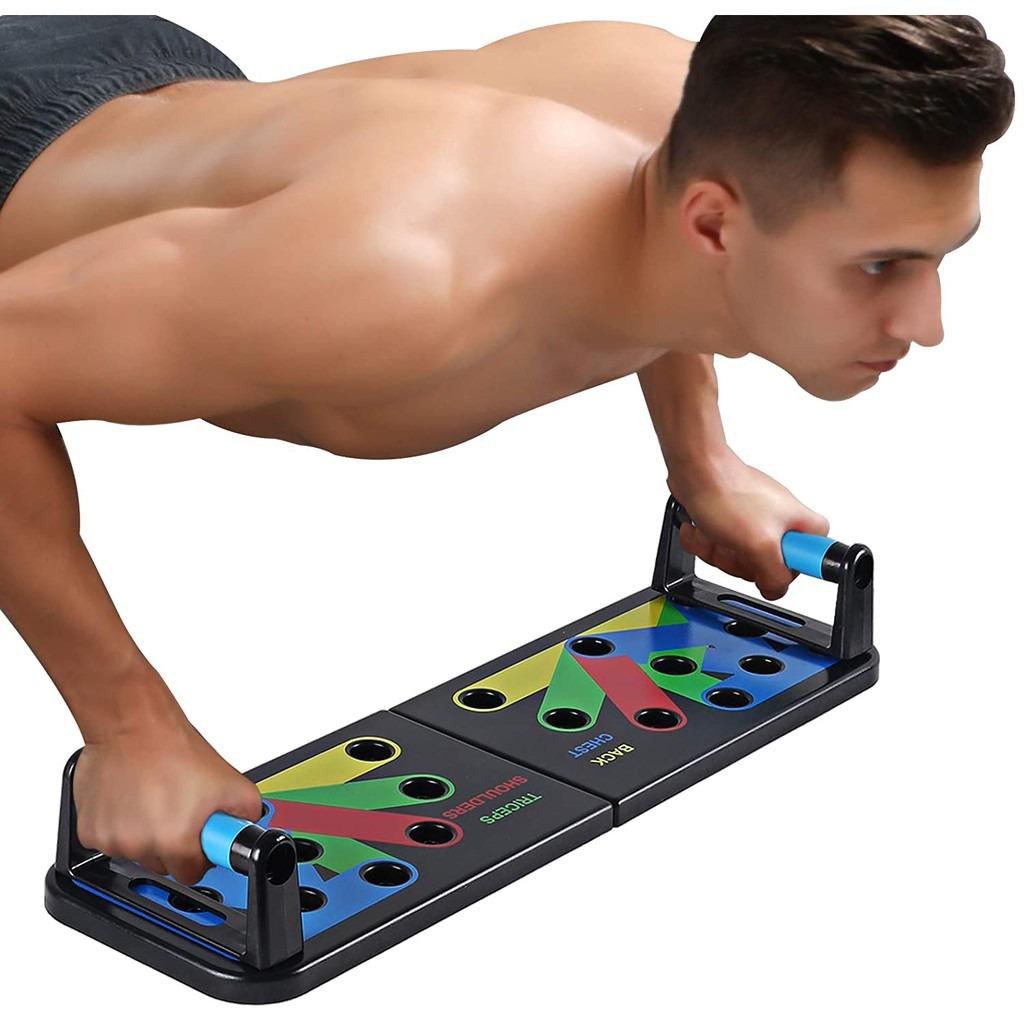 12 in 1 Push Up Board Color-Coded Wide Push Up Board System, Sports ...