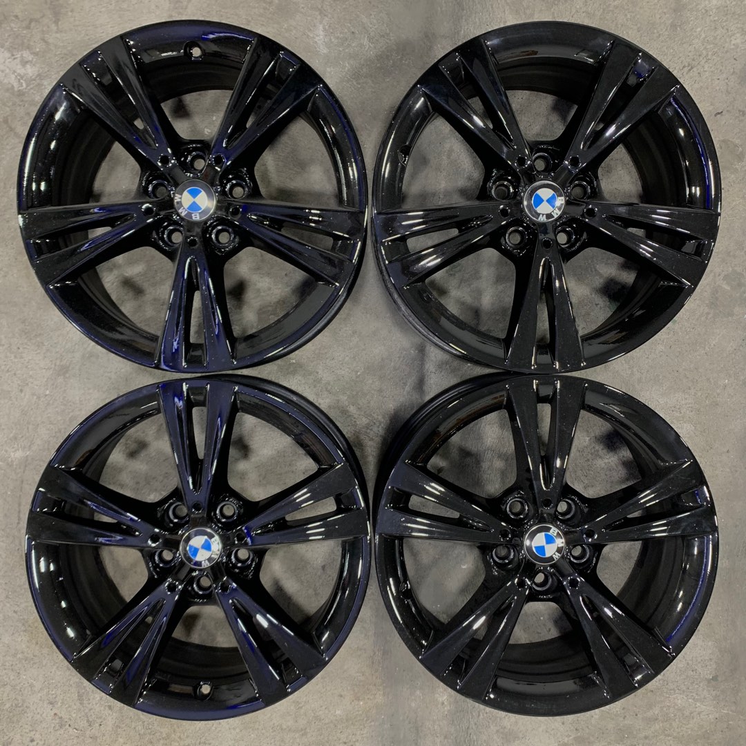 17” Original BMW Sport Rims, Car Accessories, Tyres & Rims on Carousell